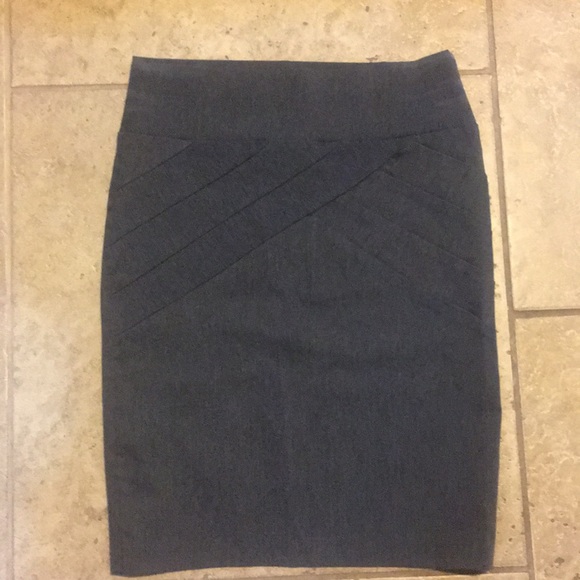 Skirts | Grey Pencil Skirt | Poshmark